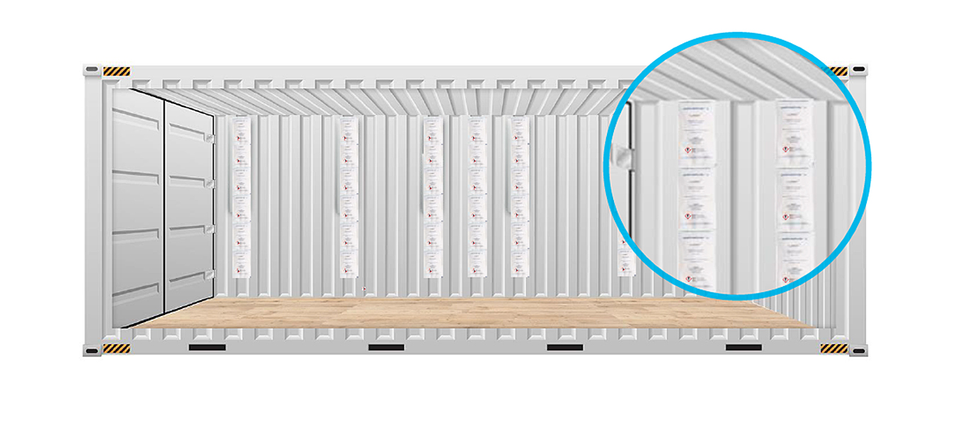 Container Dri® II Adhesive Strips - ECP