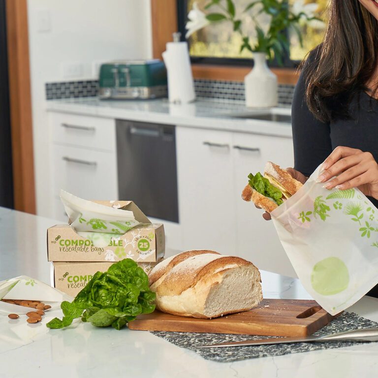 Compostable Zip Lock Bags - ECP