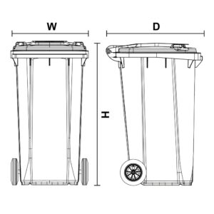 Two Wheeled Bins - ECP