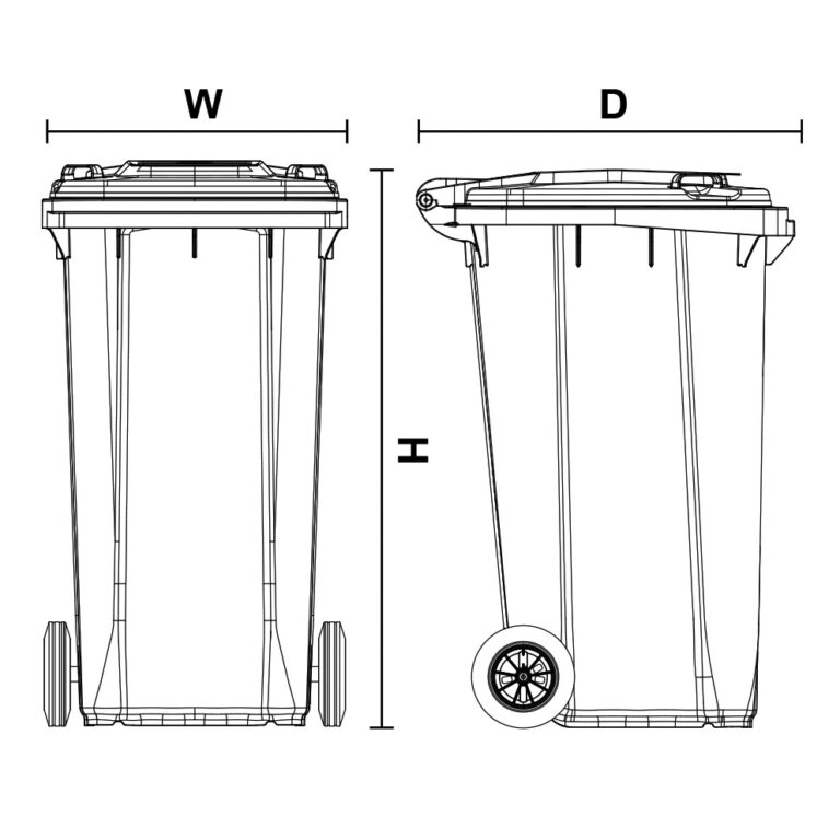 Two Wheeled Bins - ECP